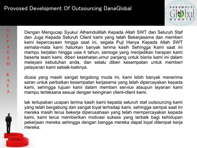 Company profile and proposal " Global Partnership Management" | PPT