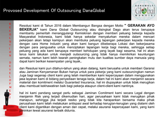 Company profile and proposal " Global Partnership Management" | PPSX