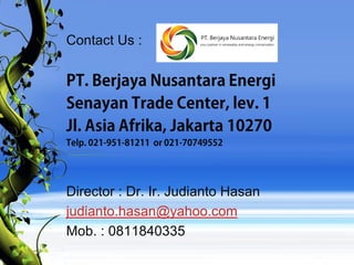 Company profile pt. bne | PPT