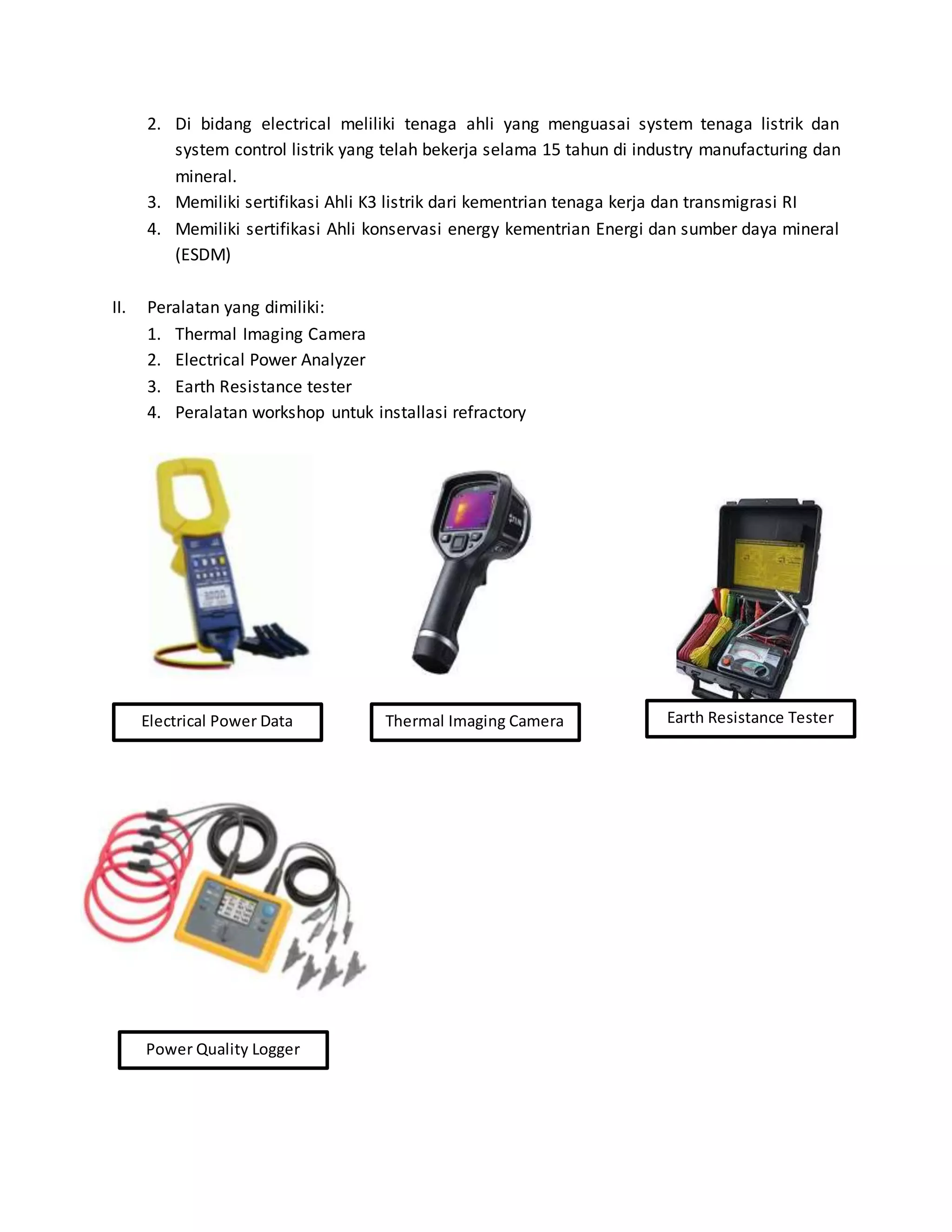 Company profile pt inotek engineering | DOCX