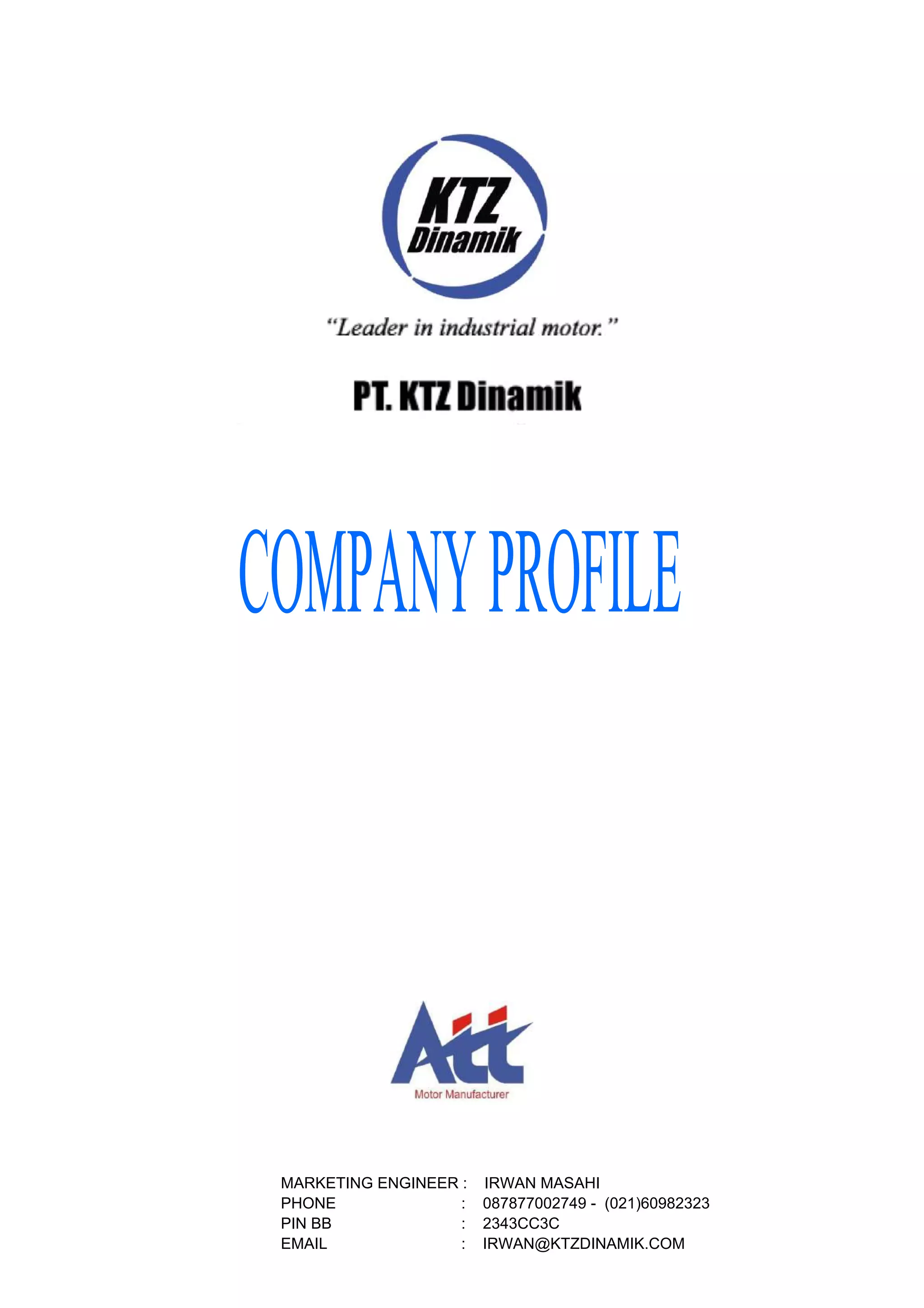 Company profile pt ktz dinamik | PDF