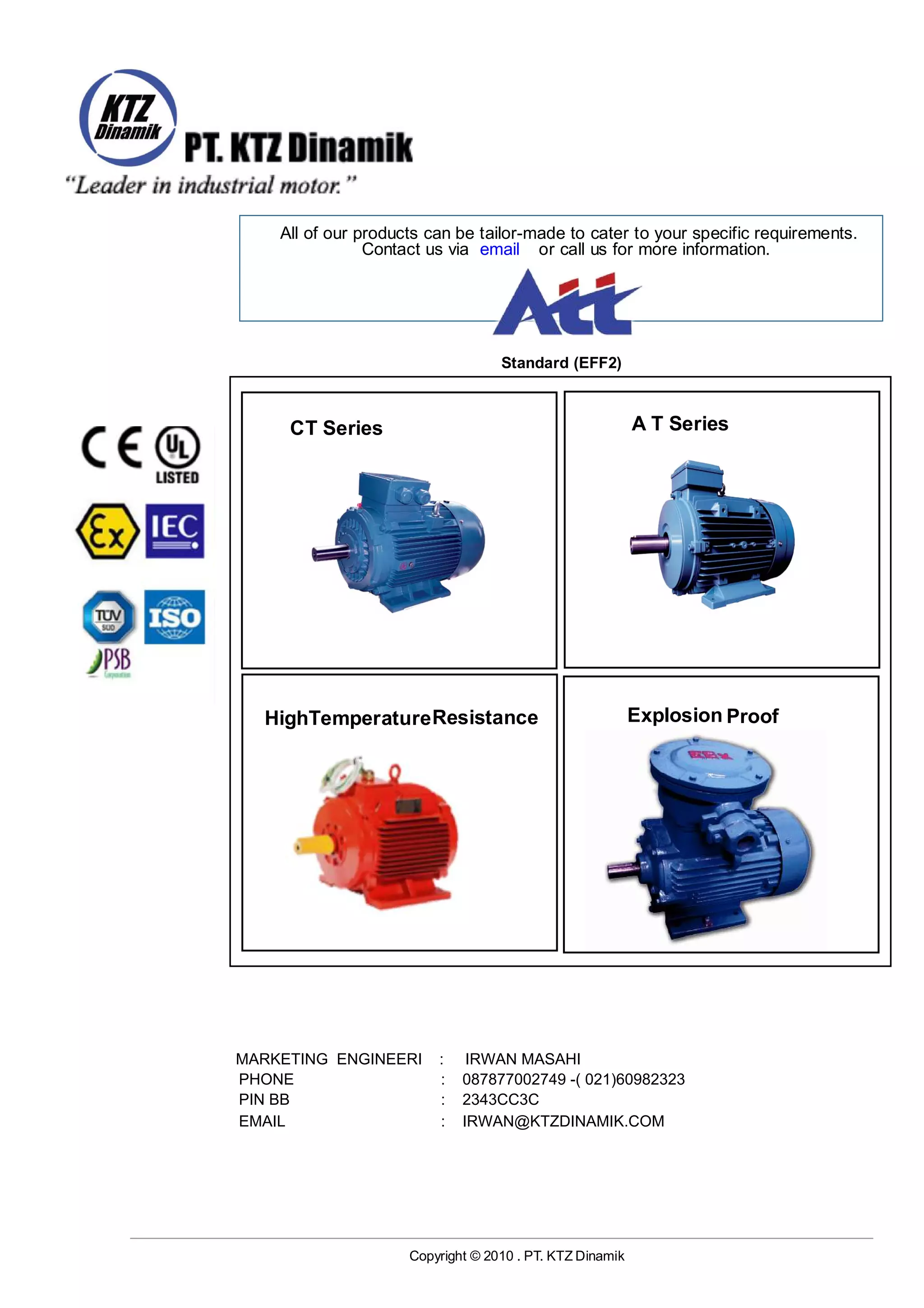 Company profile pt ktz dinamik | PDF