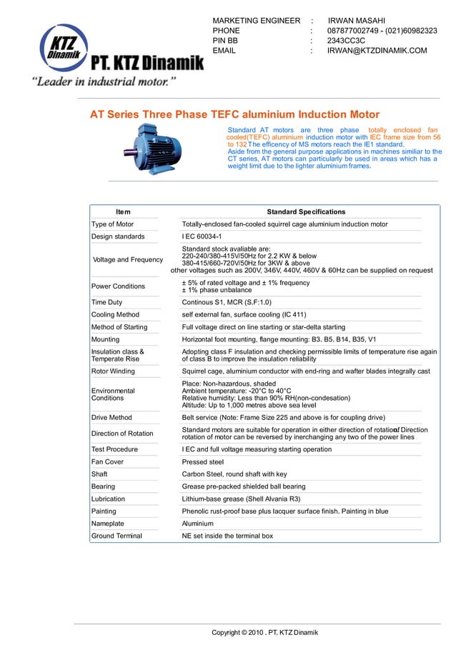 Company profile pt ktz dinamik | PDF