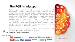 Company Profile RGB Advertising | PPTX