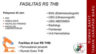 Company Profile RS THB 2023 bekasi harapan indah hospital | PDF
