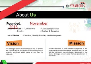The Strategist Consultancy Jakarta | PPT