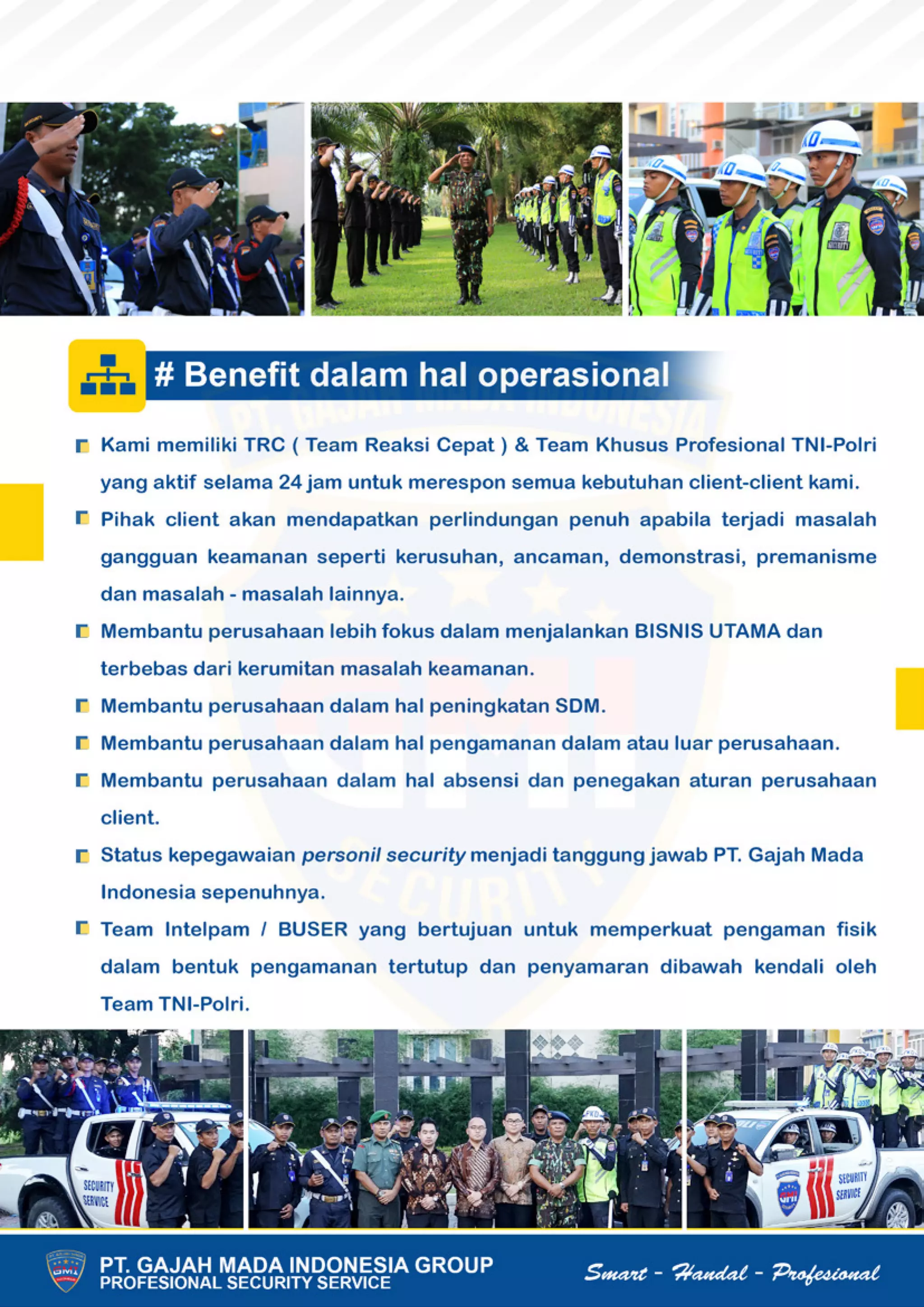 COMPANY PROFILE SECURITY PT. GMI GROUP | PDF