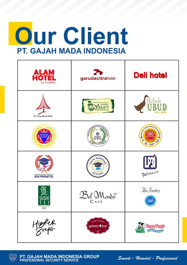 COMPANY PROFILE SECURITY PT. GMI GROUP | PDF
