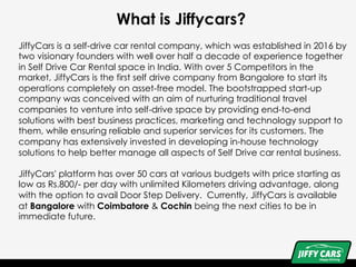 Jiffycars- 2017 Company Profile | PPT
