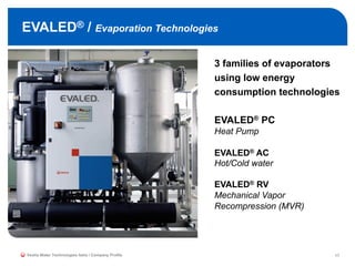 VEOLIA WATER TECHNOLOGIES ITALIA Solutions Division Company profile | PDF