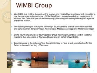 Company profile wimbi generico | PDF