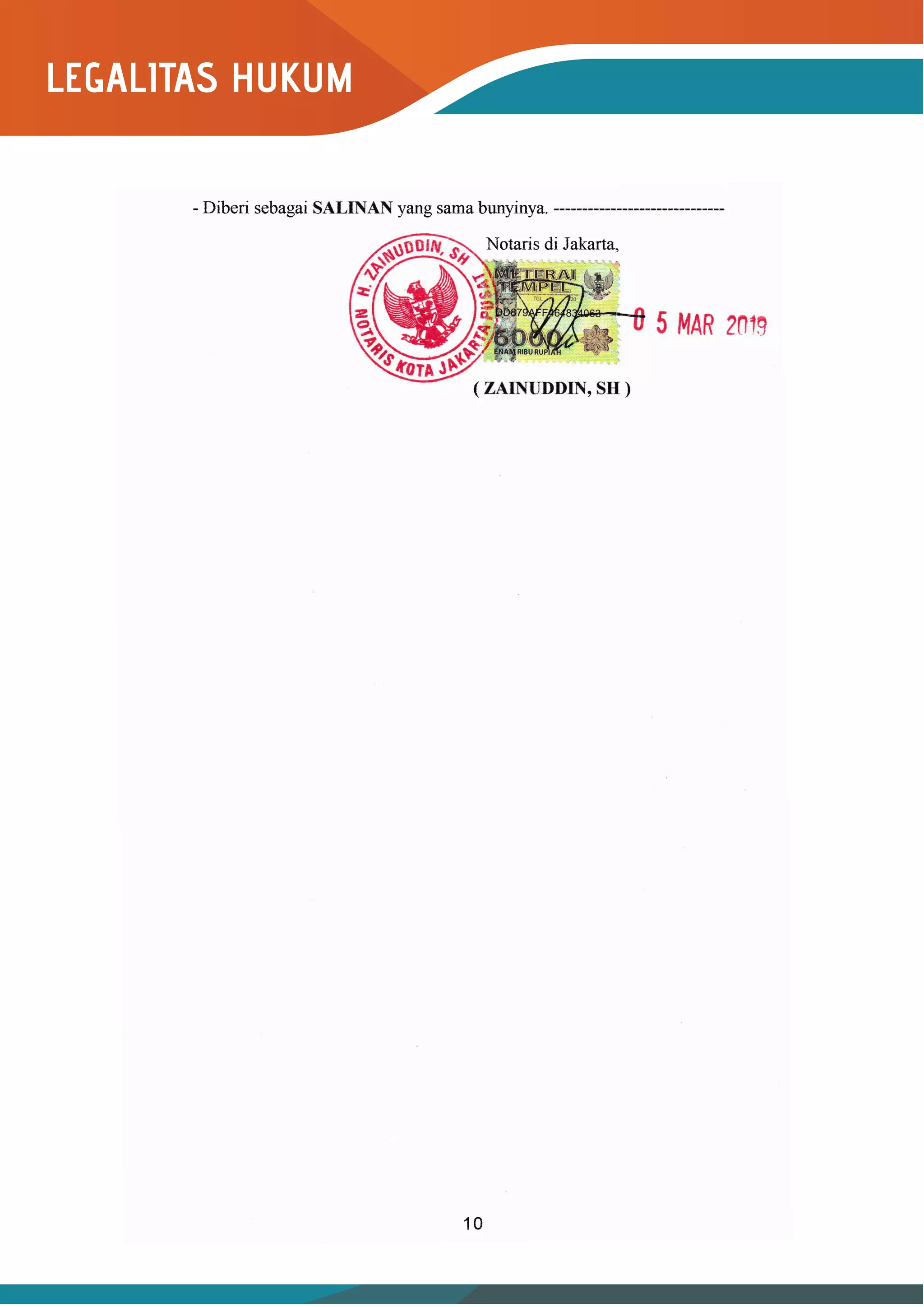 Company profile yosa alpro | PDF