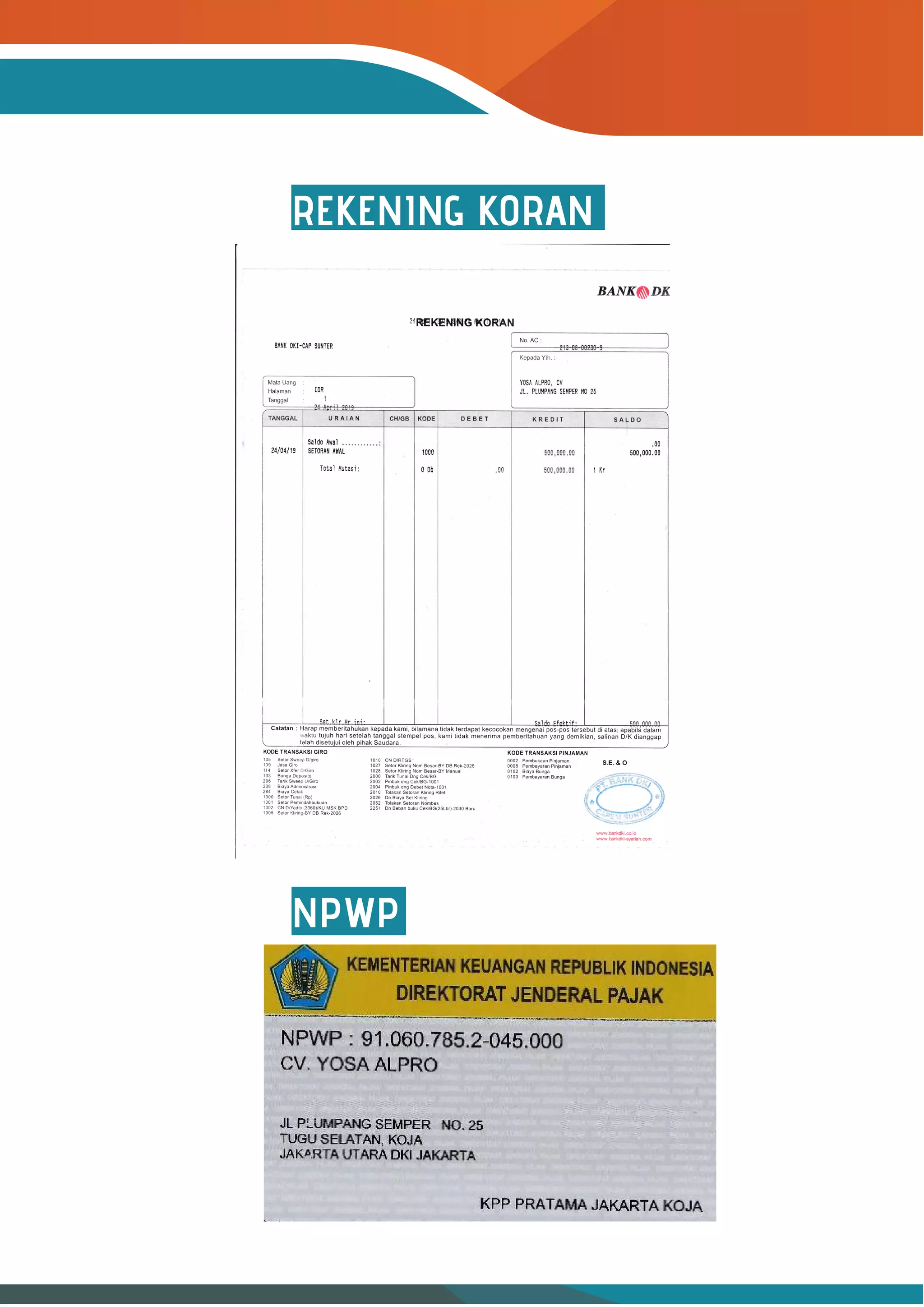 Company profile yosa alpro | PDF