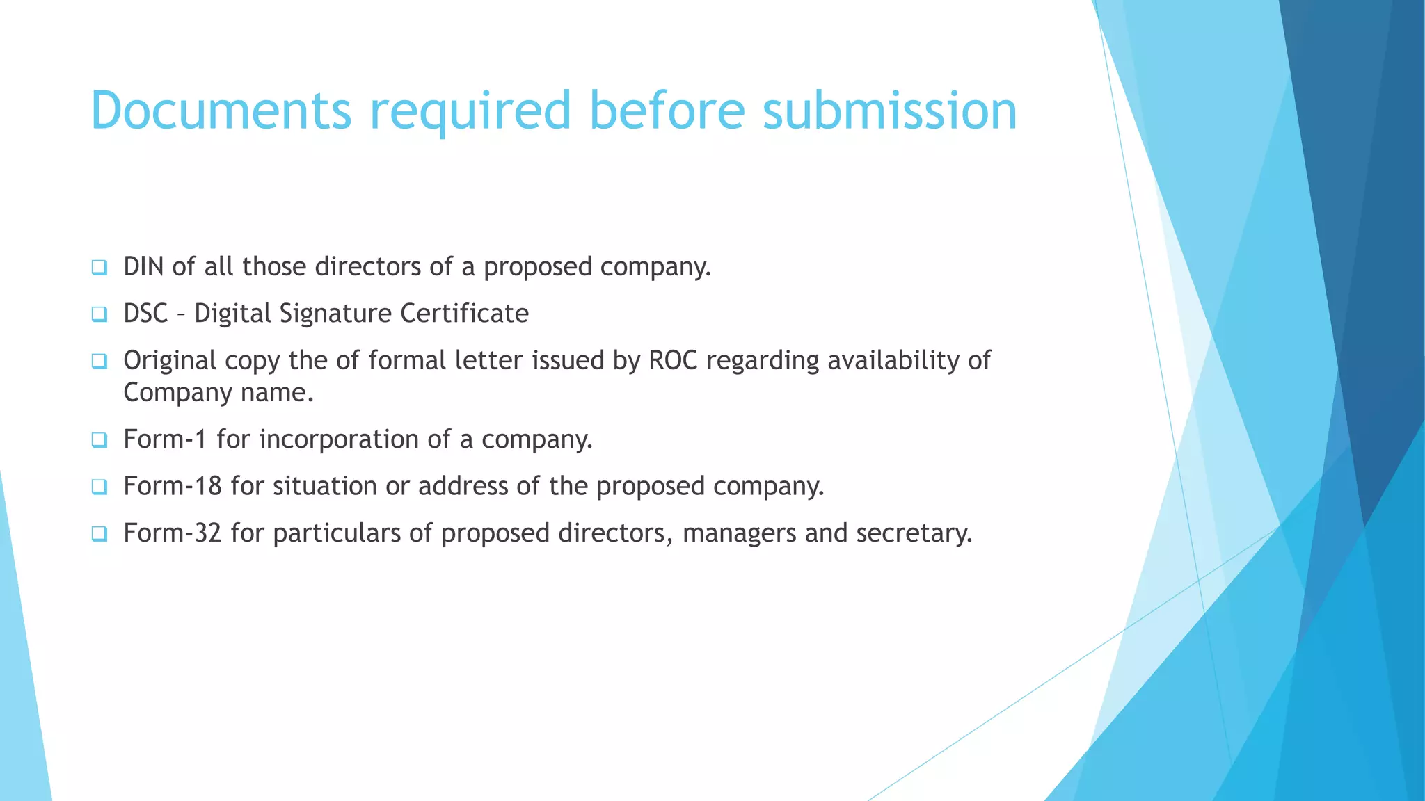 Company registration and its process | PPTX