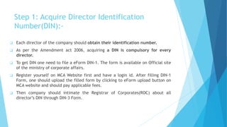 Company registration and its process | PPTX