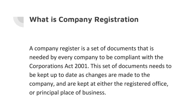 Company registration chennai | PPT | Free Download Company registration chennai | PPT | Free Download