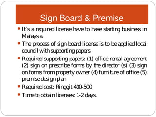 Company registration in malaysia documentary | PDF