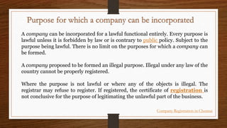 Company registration steps | PPTX