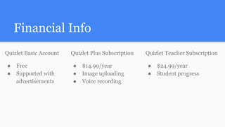 Quizlet | PDF