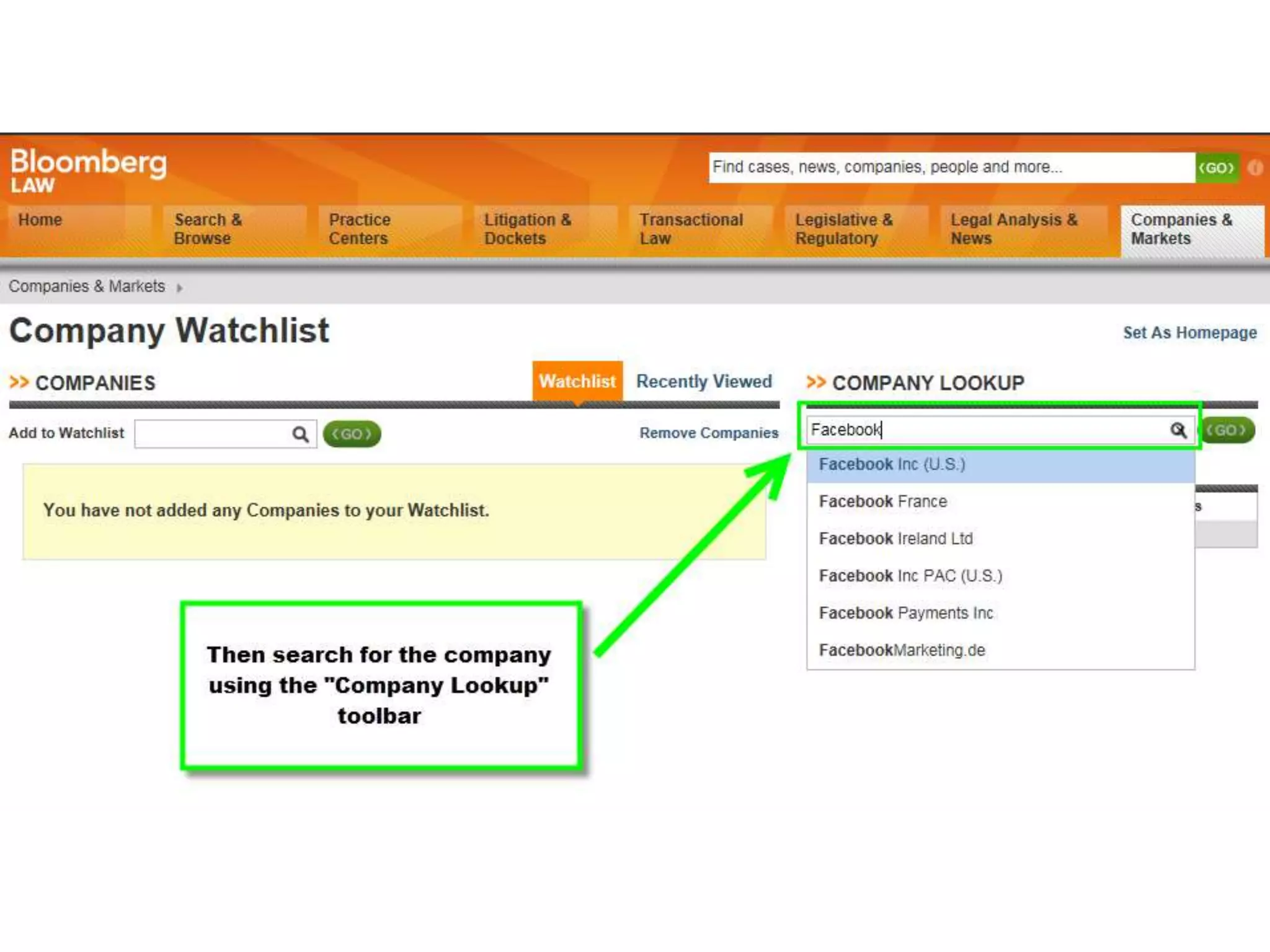 Company research bloomberg company profile tutorial (public company) | PPTX