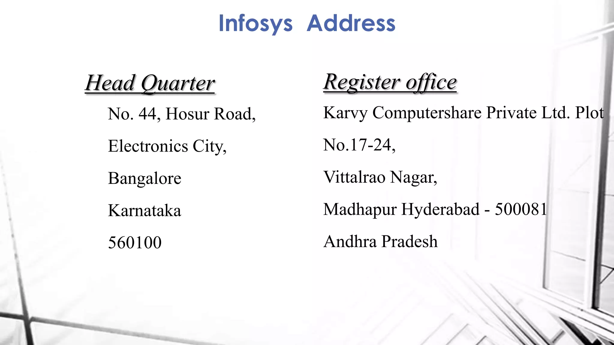 Best Presentation About Infosys | PPTX