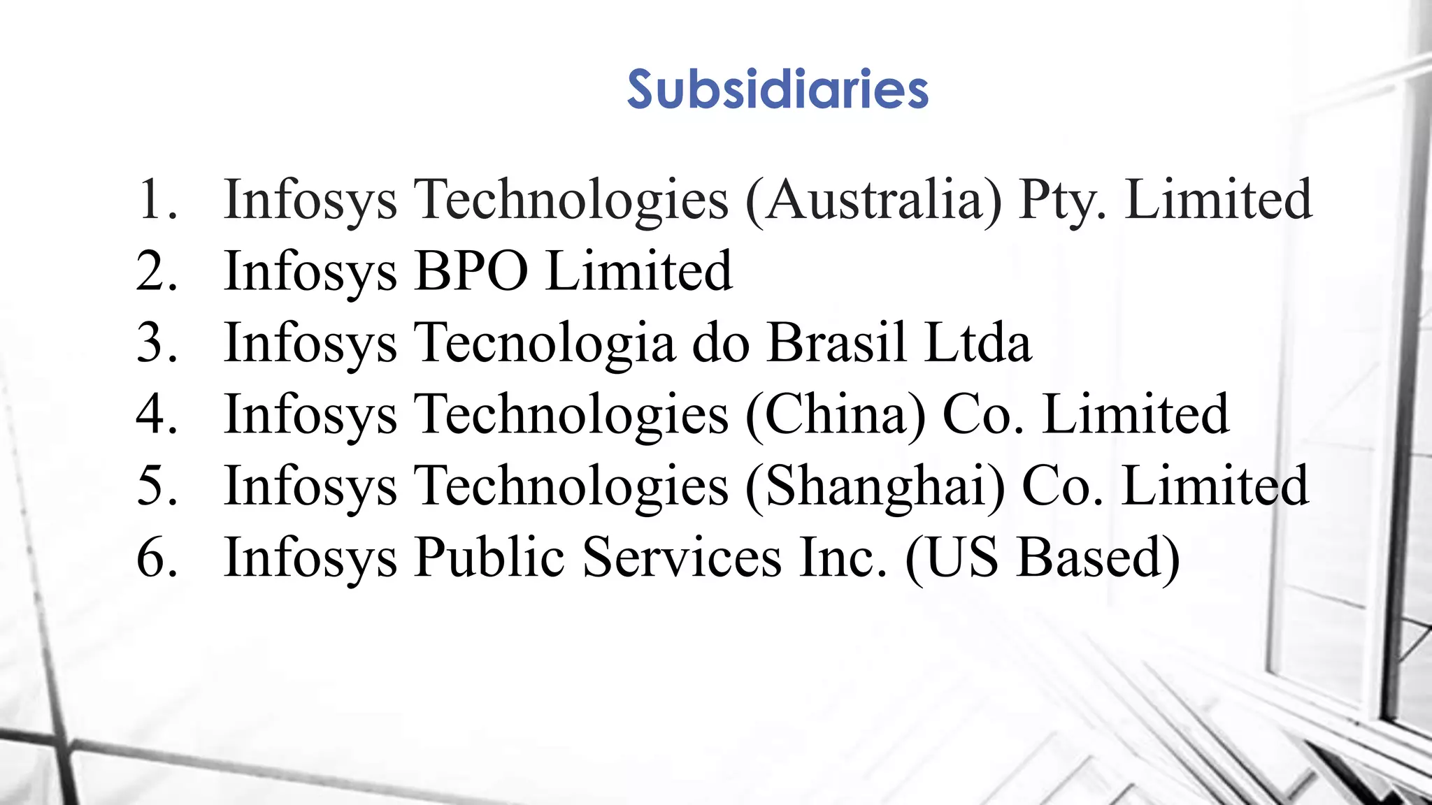 Best Presentation About Infosys | PPTX