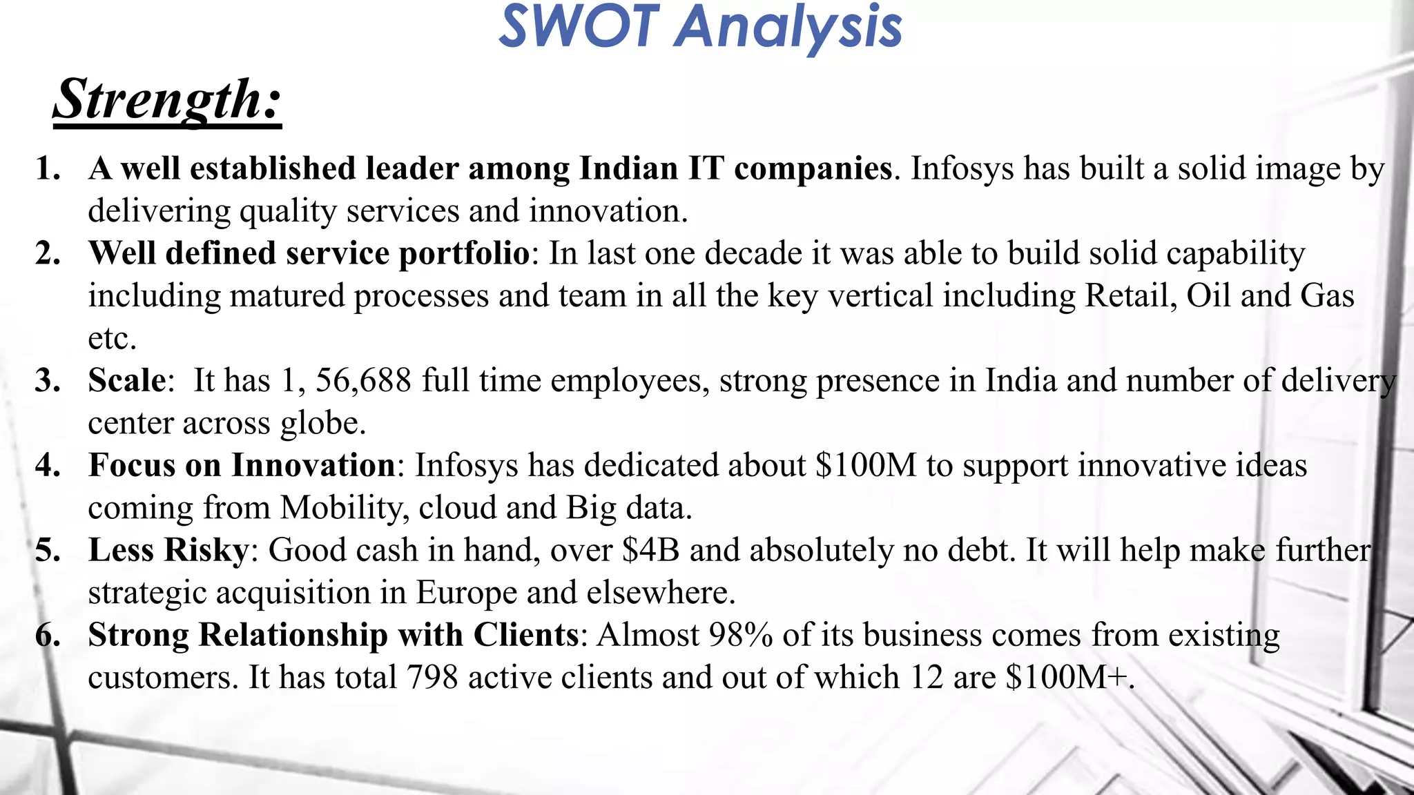 Best Presentation About Infosys | PPTX