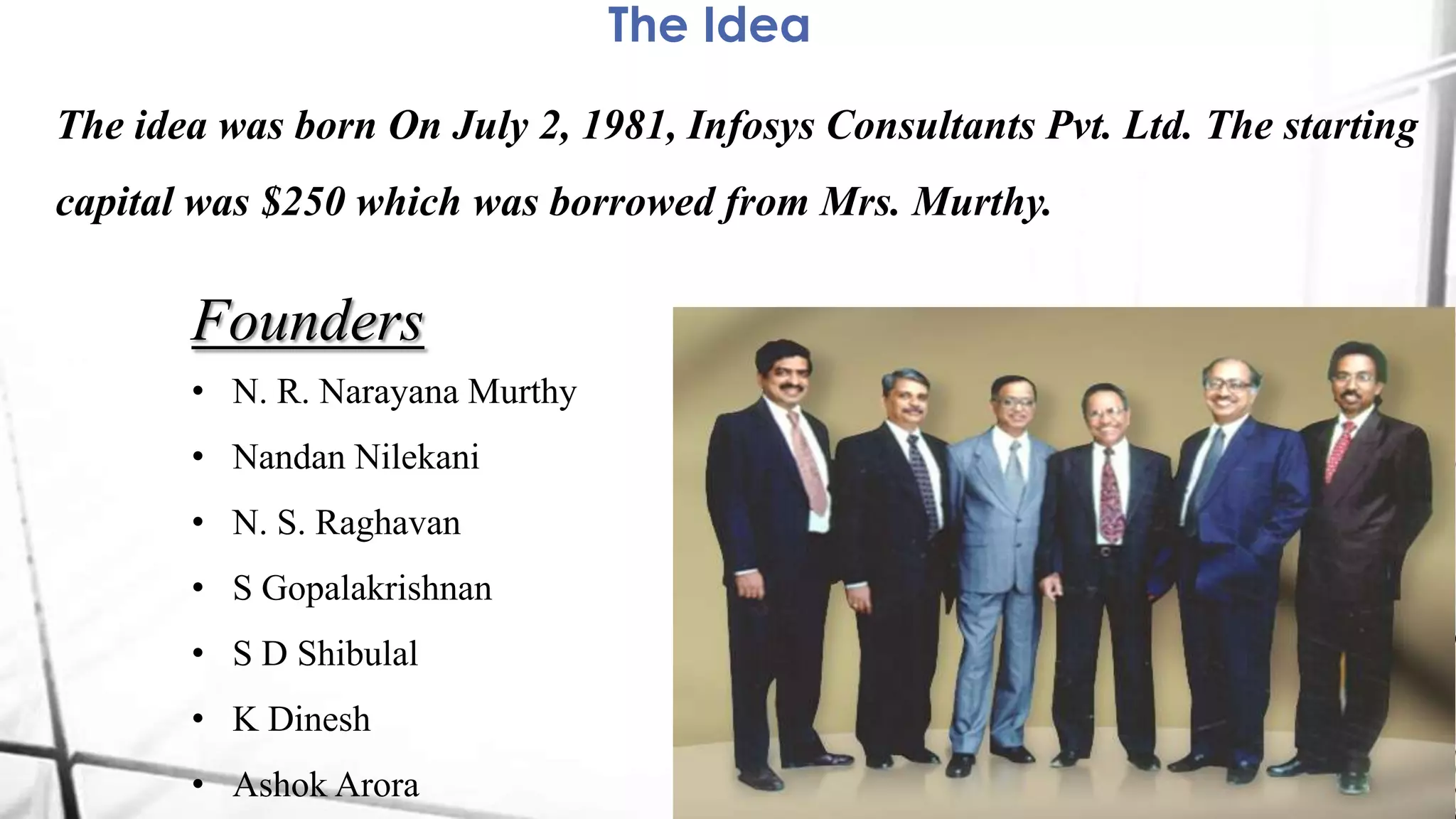 Best Presentation About Infosys | PPTX