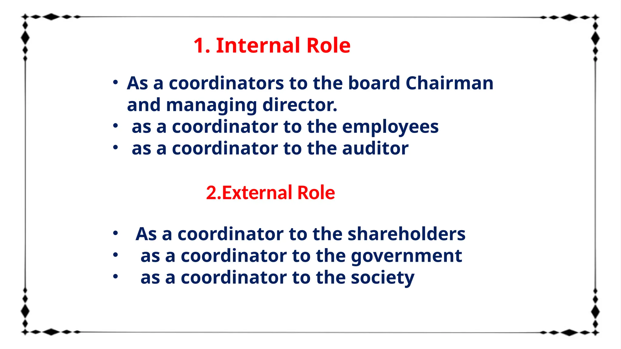 company Secretary.pptx company Secretary role and responsibilities | PPTX