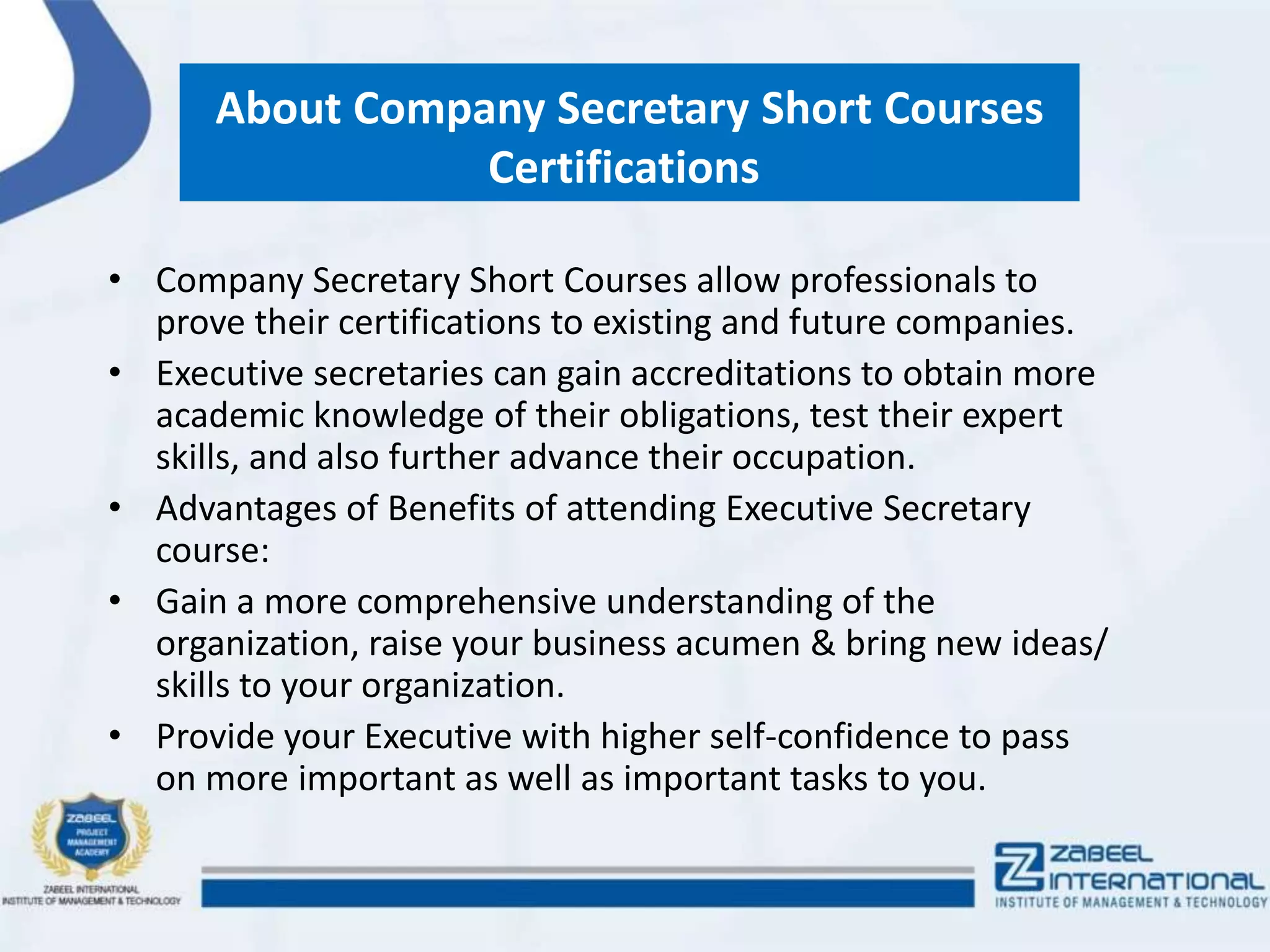 Executive Secretary - What are the skills of executive secretary? | PPTX