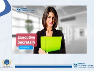 Executive Secretary - What are the skills of executive secretary? | PPTX