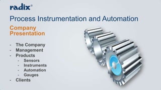 Radix Company Presentation | PPTX
