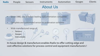 Radix Company Presentation | PPTX | Industrial Property | Real Estate