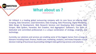 Company service introduction brochure | PPT