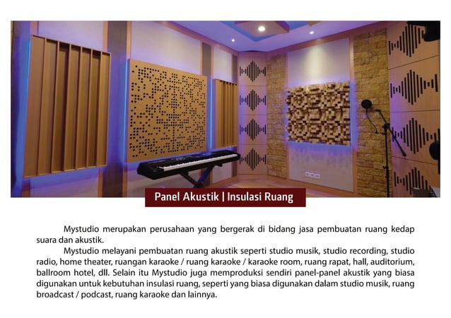 PRODUK PANEL AKUSTIK | PPT
