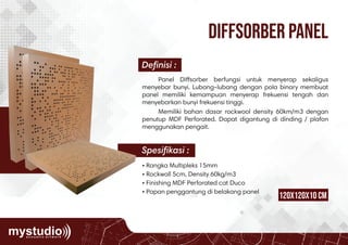 PRODUK PANEL AKUSTIK | PPT