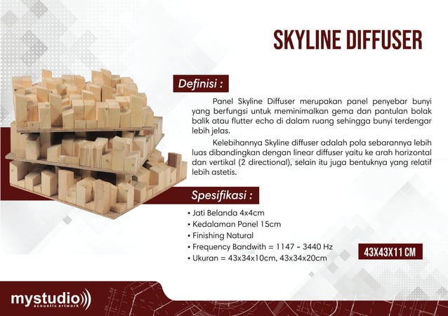 PRODUK PANEL AKUSTIK | PPT