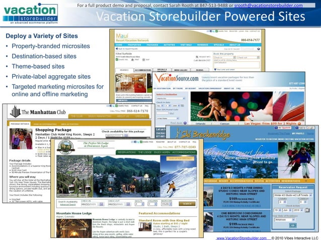 Vacation Storebuilder | PDF