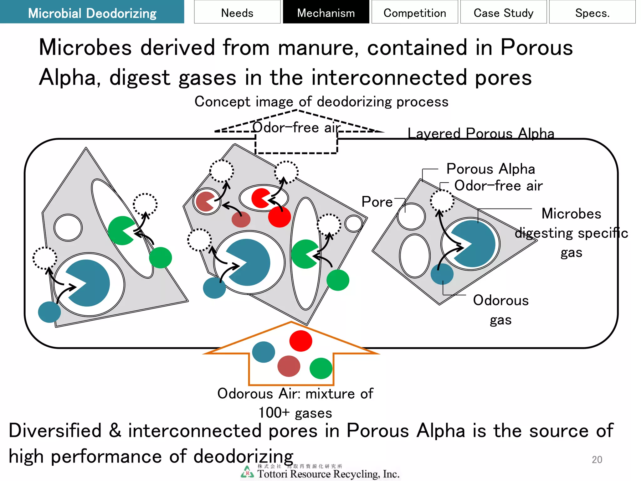 Introduction of company and product "Porous Alpha" (English Version) | PDF