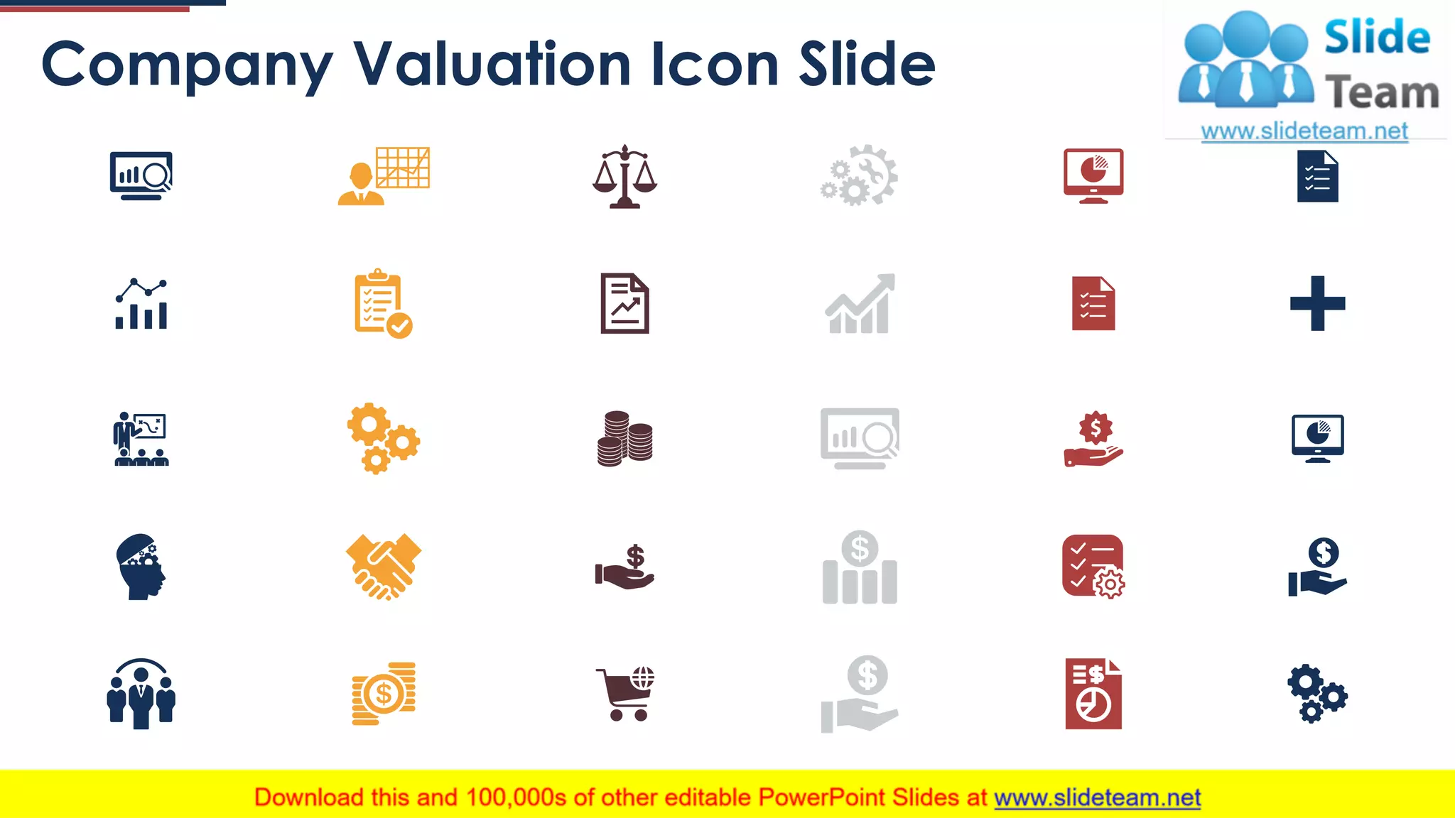 Company Valuation PowerPoint Presentation Slides | PDF
