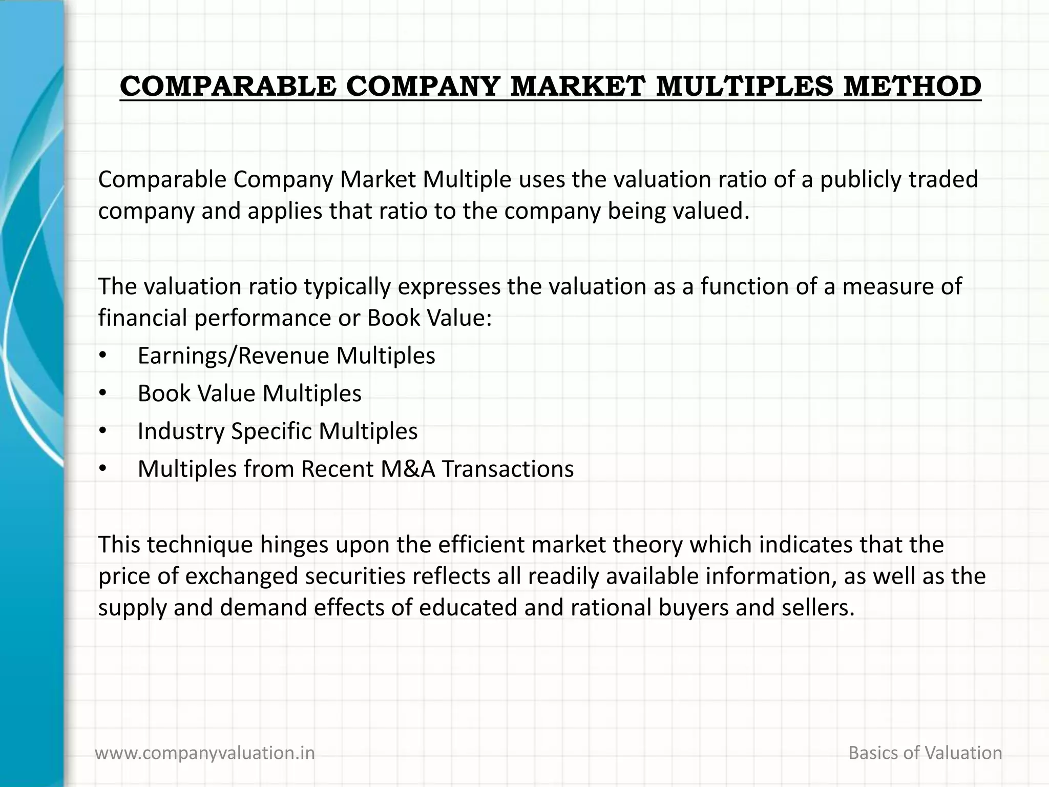 Basic Company Valuation | PDF
