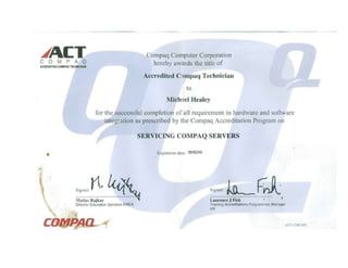 Compaq Authorized | PPT
