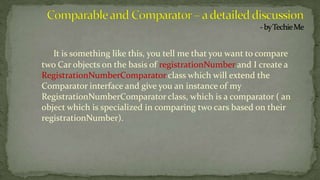 Comparable and comparator – a detailed discussion | PPSX