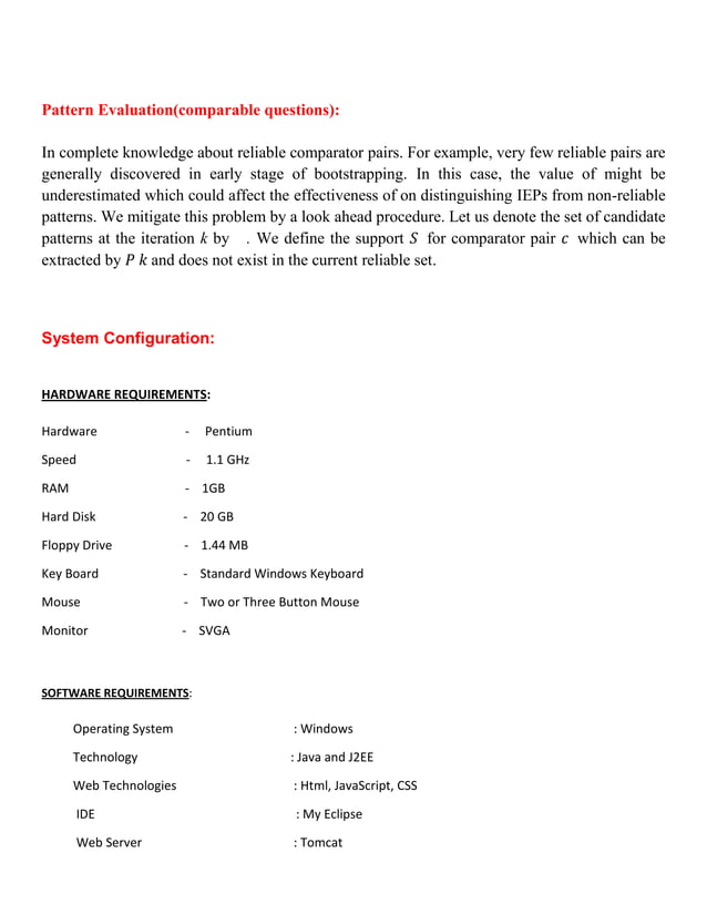 Java 2013 Ieee Datamining Project Comparable Entity Mining From