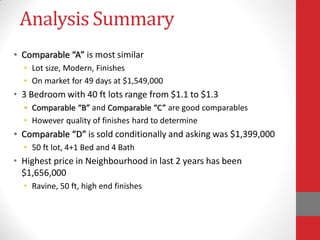 Comparables Analysis Template | PPT