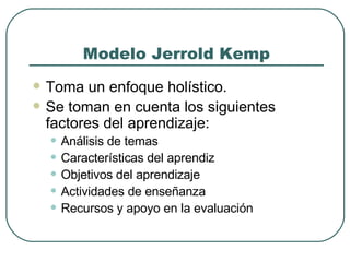 Comparación de Modelos de Diseño Instruccional | PPS