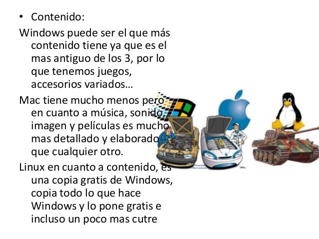 Ventajas Y Desventajas En Windows Linux Y Mac
