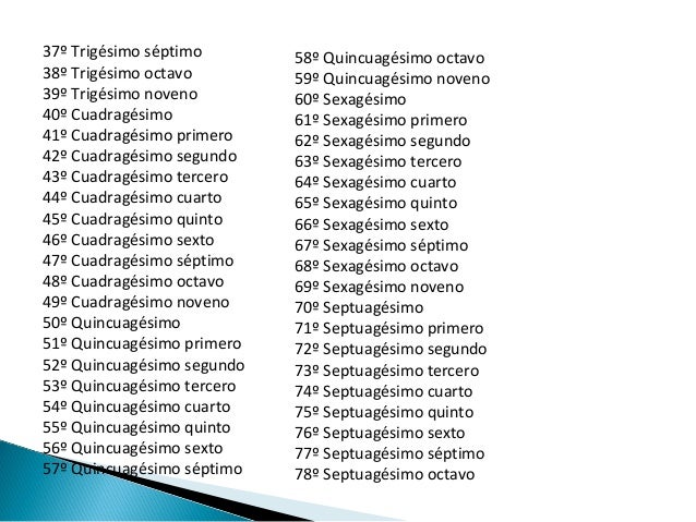 Tema 1: Los números naturales.