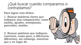Comparar y contrastar. Hacer predicciones.pptx