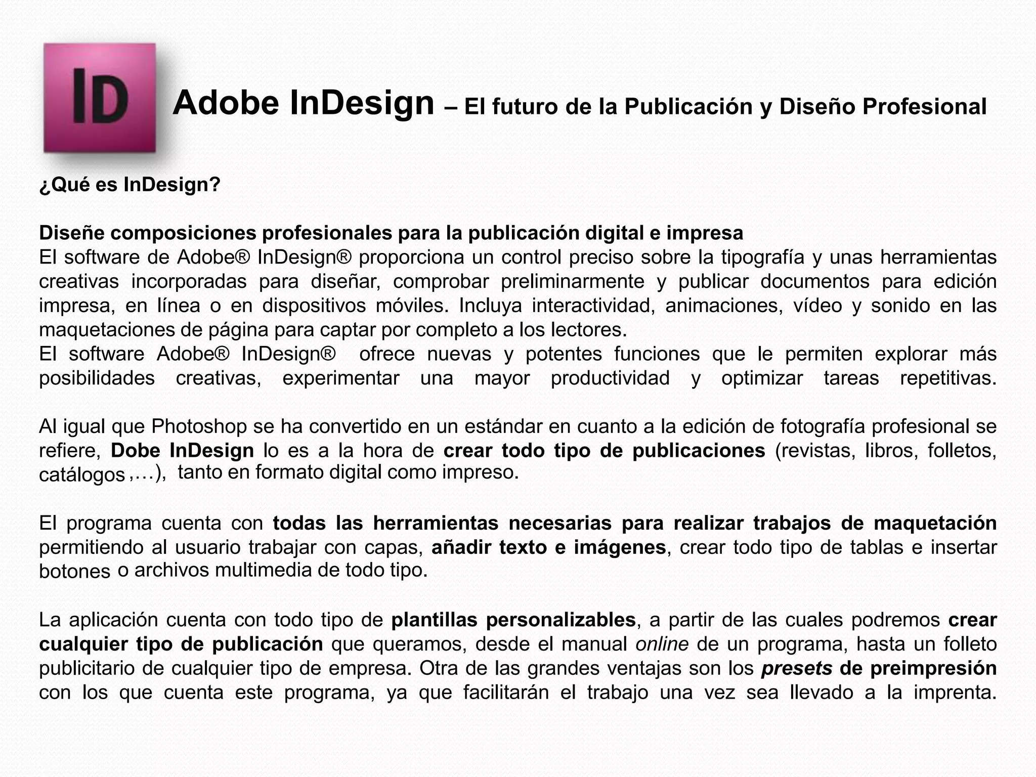 Adobe InDesign vs Microsoft Office PowerPoint | PPTX